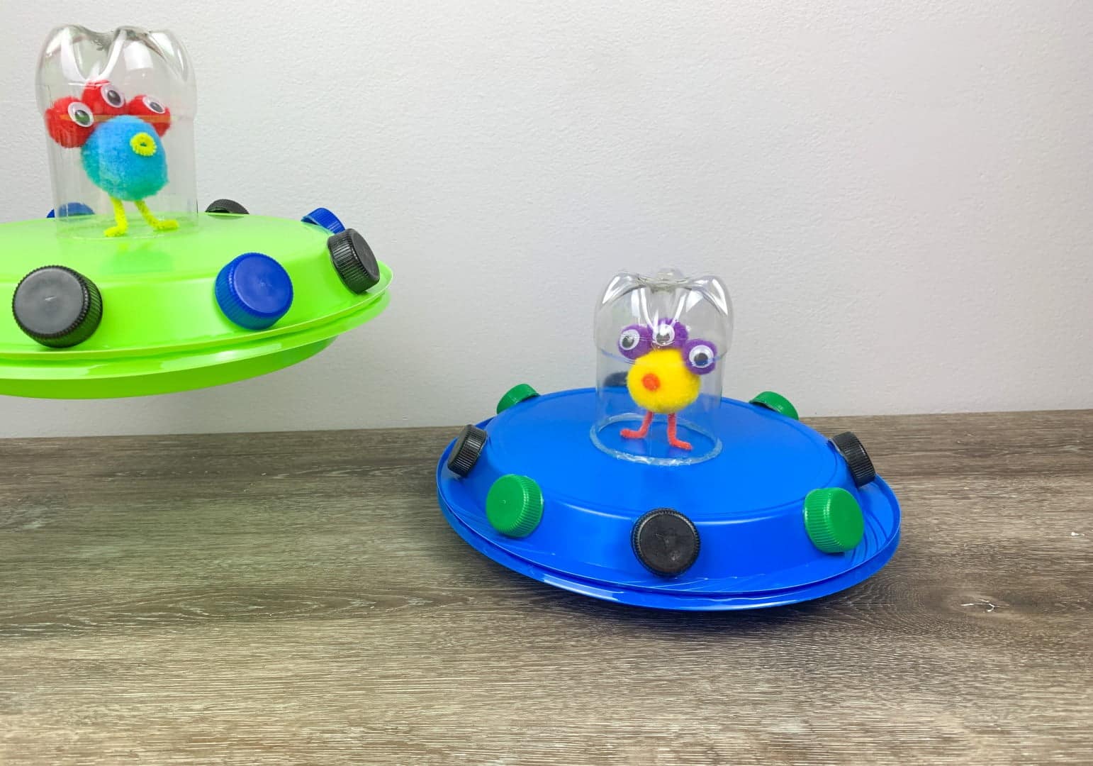Spaceship Alien Art Craft for Kids
