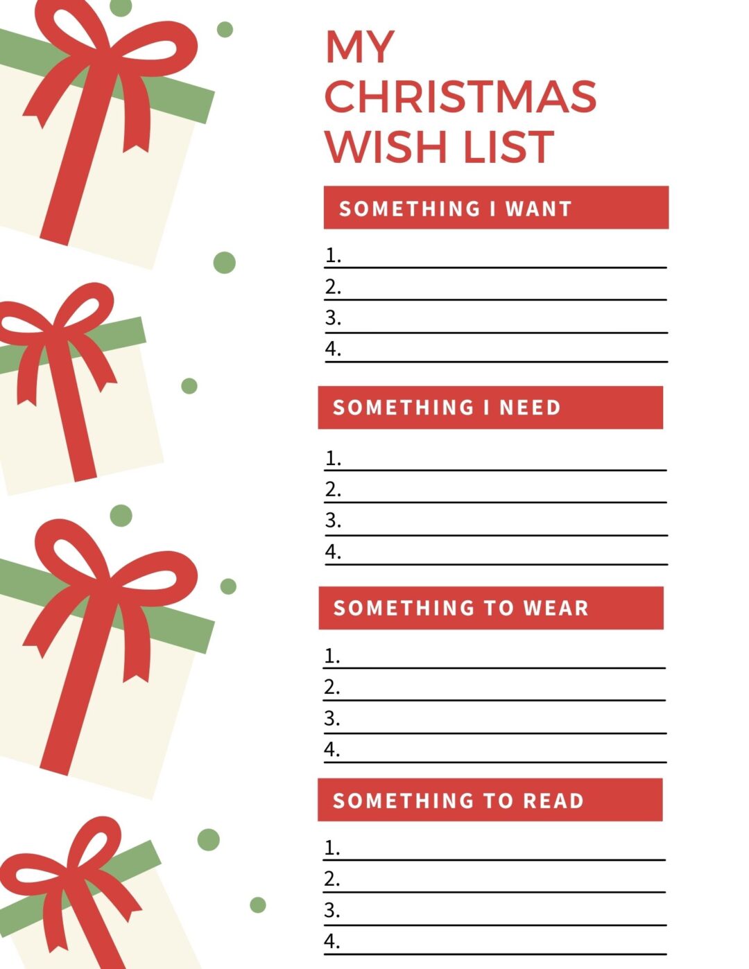 4 Christmas Gift Rule: How We Use it With 5 Kids