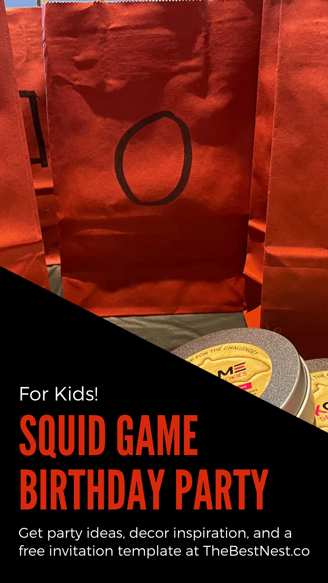 Squid Game Birthday Party for Kids