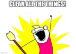 Funny Spring Cleaning Memes for Moms