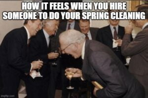 Funny Spring Cleaning Memes for Moms