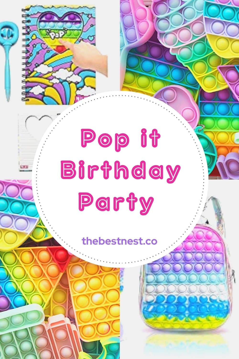 Pop it Birthday Party Ideas