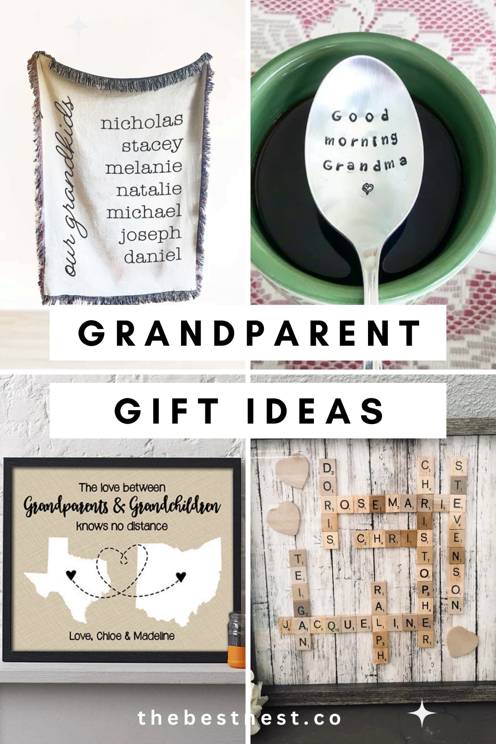 Grandparent Gift Ideas from the Kids